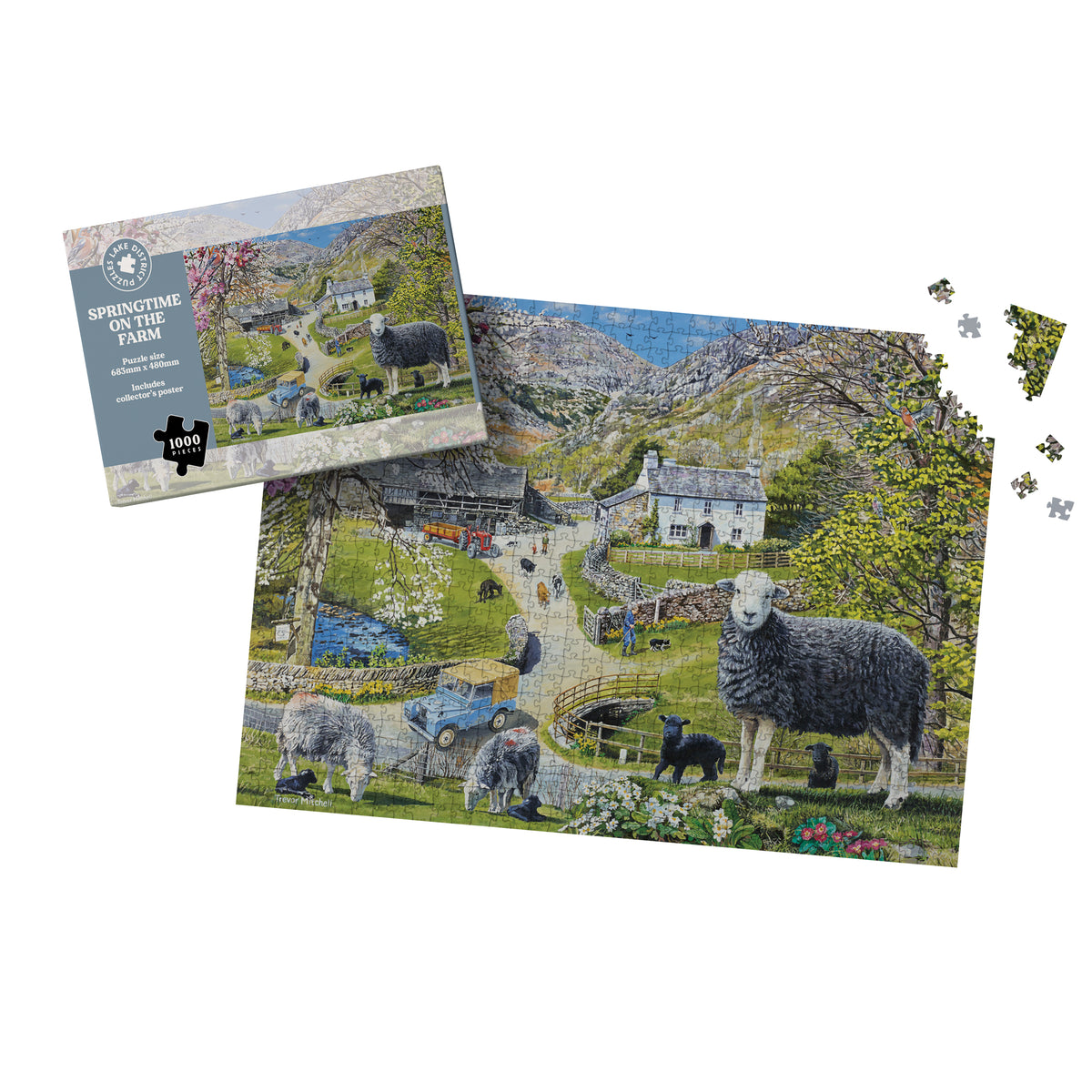 Lake District Puzzles: Springtime on the Farm – Inspired by Lakeland