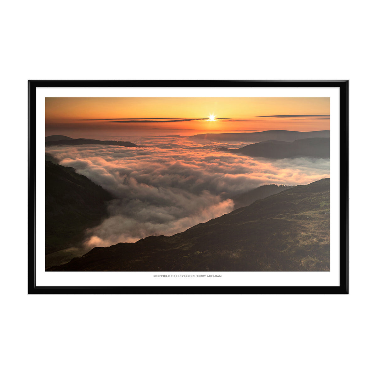 Lake District Sheffield Pike Print by Terry Abraham – Inspired by Lakeland
